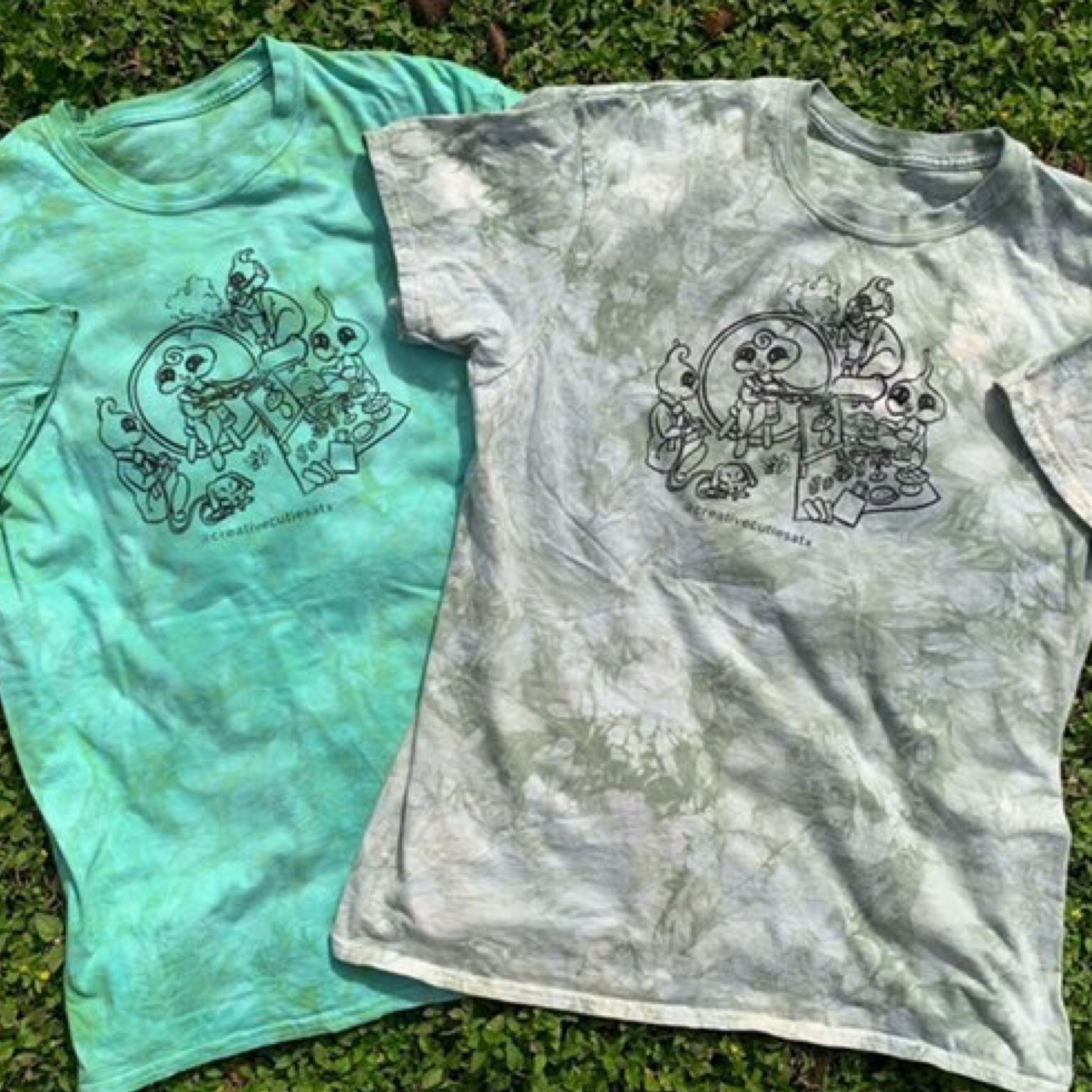 Limited 2021 Cutie-o Tour Souvenir Tie-Dye Tee (Sam Soper x CRY DYE ...