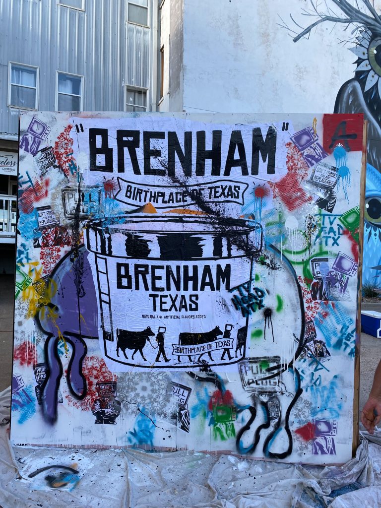 Art Duel at Texas Arts & Music Fest 2022 - Mural Art & Illustration of ...