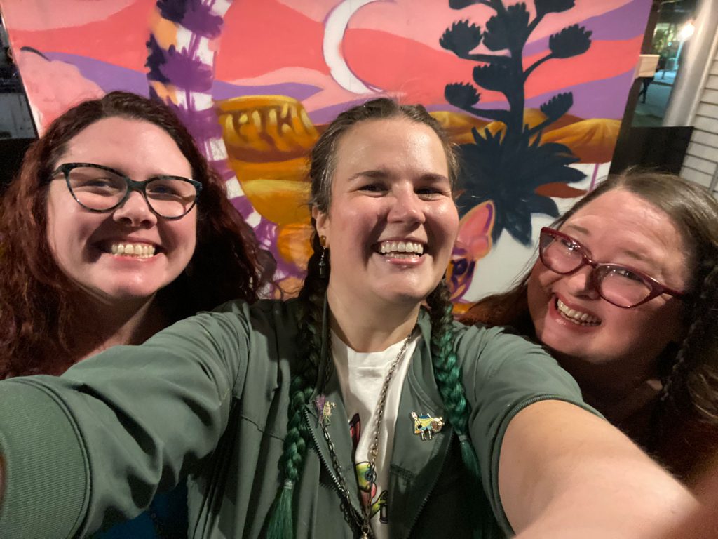 Ring-Tail Around the Moon Live Painting - Mural Art & Illustration of ...