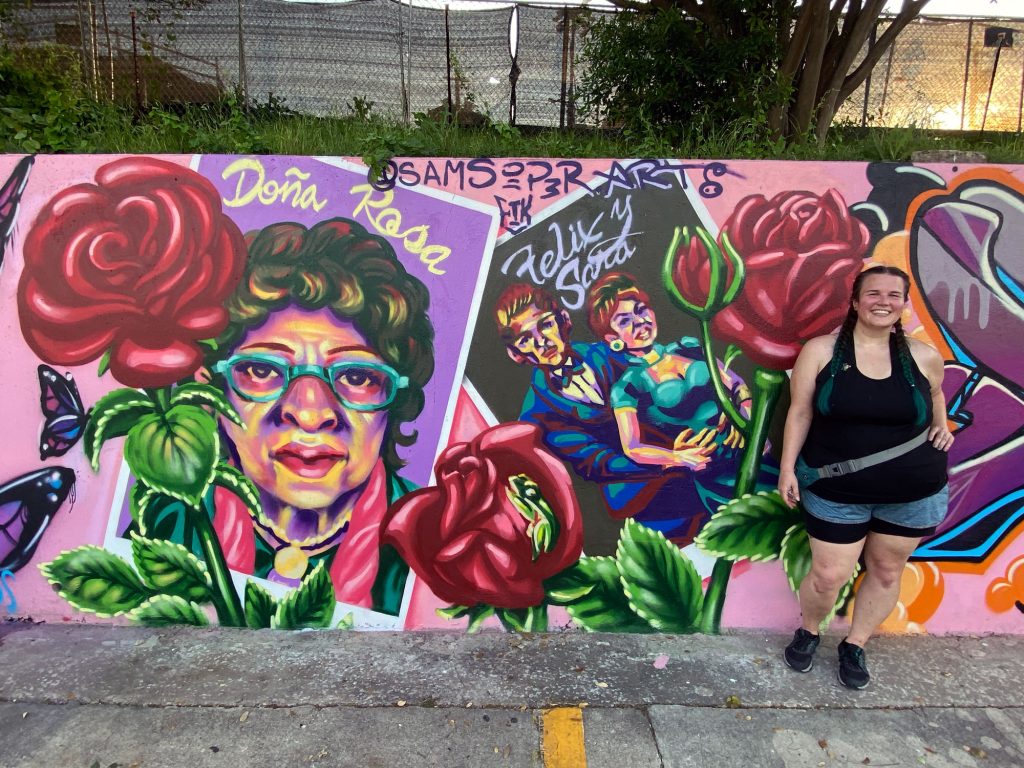 Love and Rosas Mural at Rosita's Al Pastor - Mural Art & Illustration ...