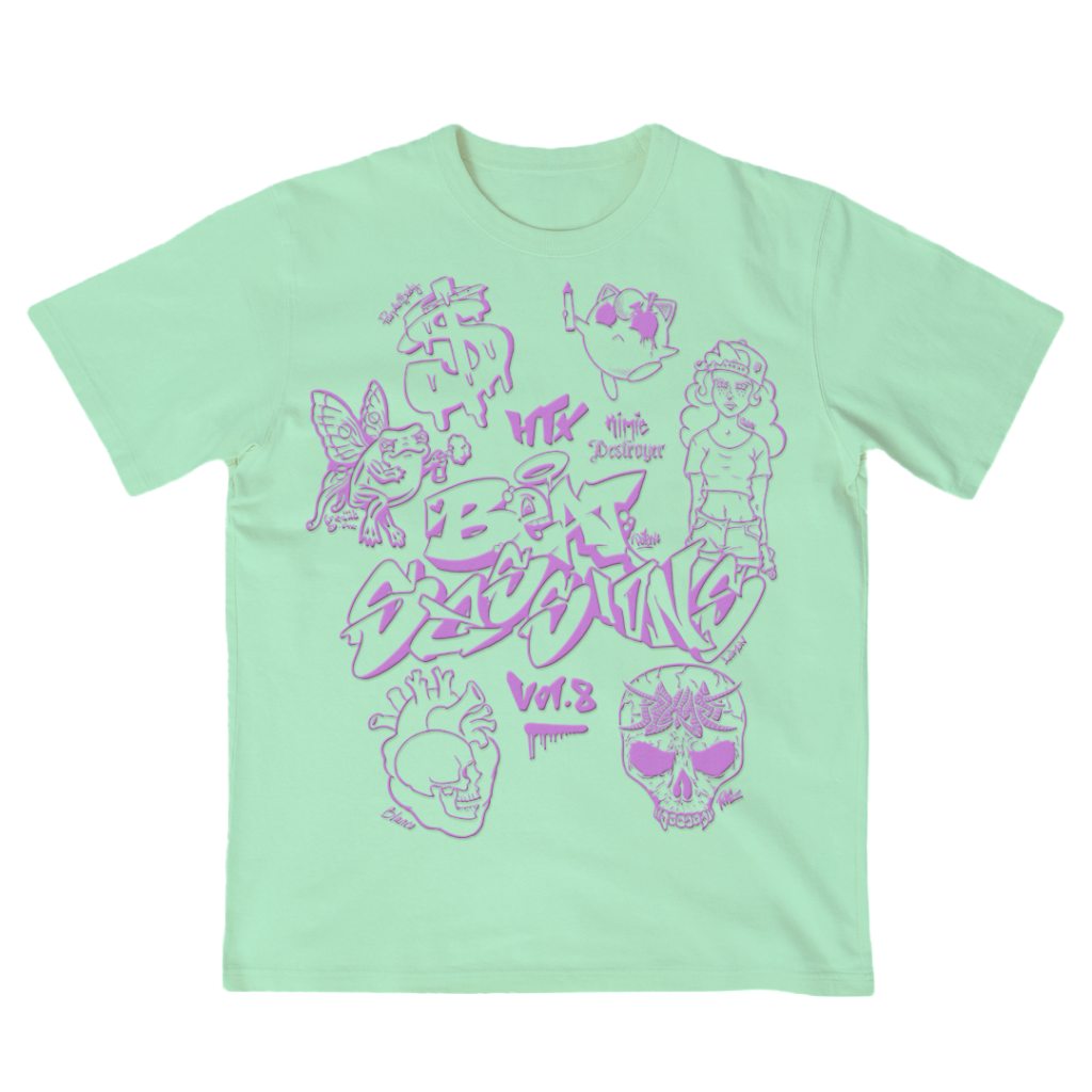 Still Tippin' Mural Collab with Rhae for HTX Beat Sessions Vol. 8 ...