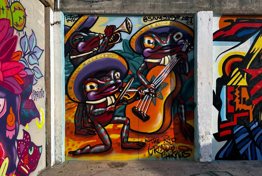 The Rio Grande Chirpers at Essex Modern City - Mural Art & Illustration ...