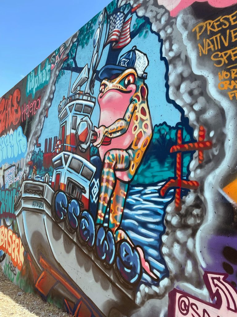 Tugboat Frawg's Fleetcare at Paint Louis 2023 - Mural Art ...