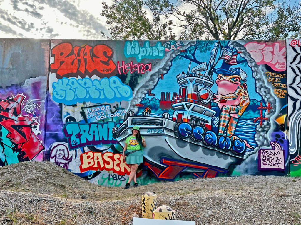 Tugboat Frawg's Fleetcare at Paint Louis 2023 - Mural Art ...