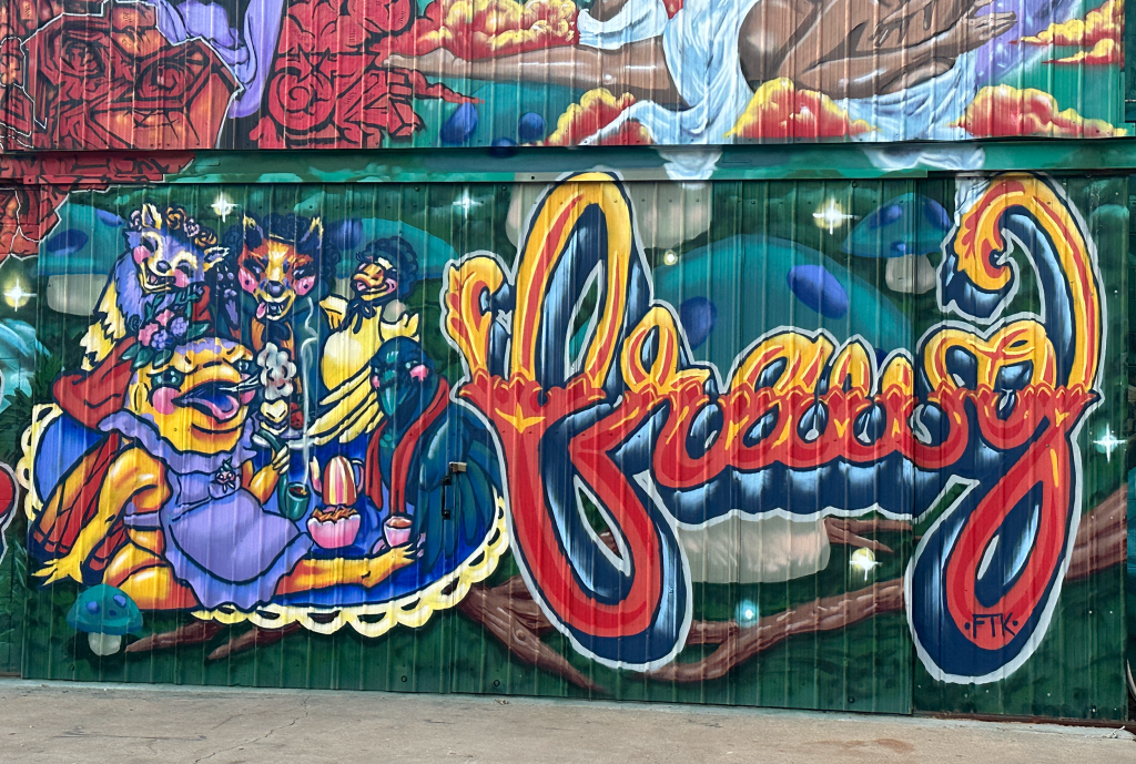 Women's Way Fantasy Graffiti Production - Mural Art & Illustration of ...