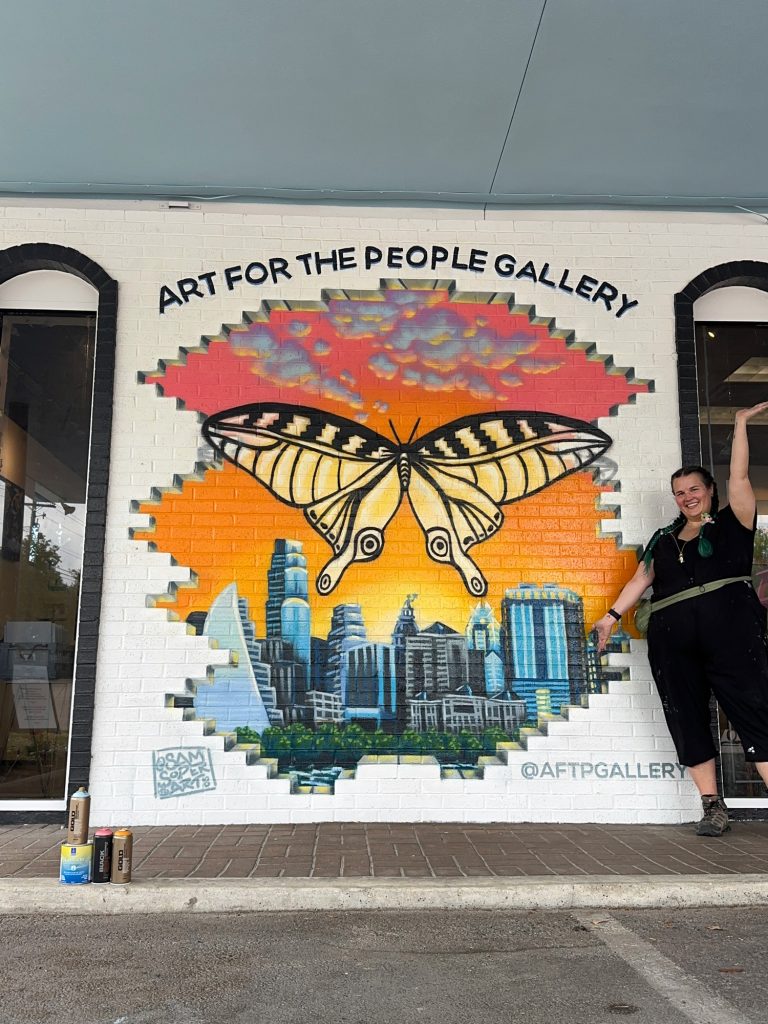 Austin Metamorphosis Butterfly Portal at Art for the People Gallery ...
